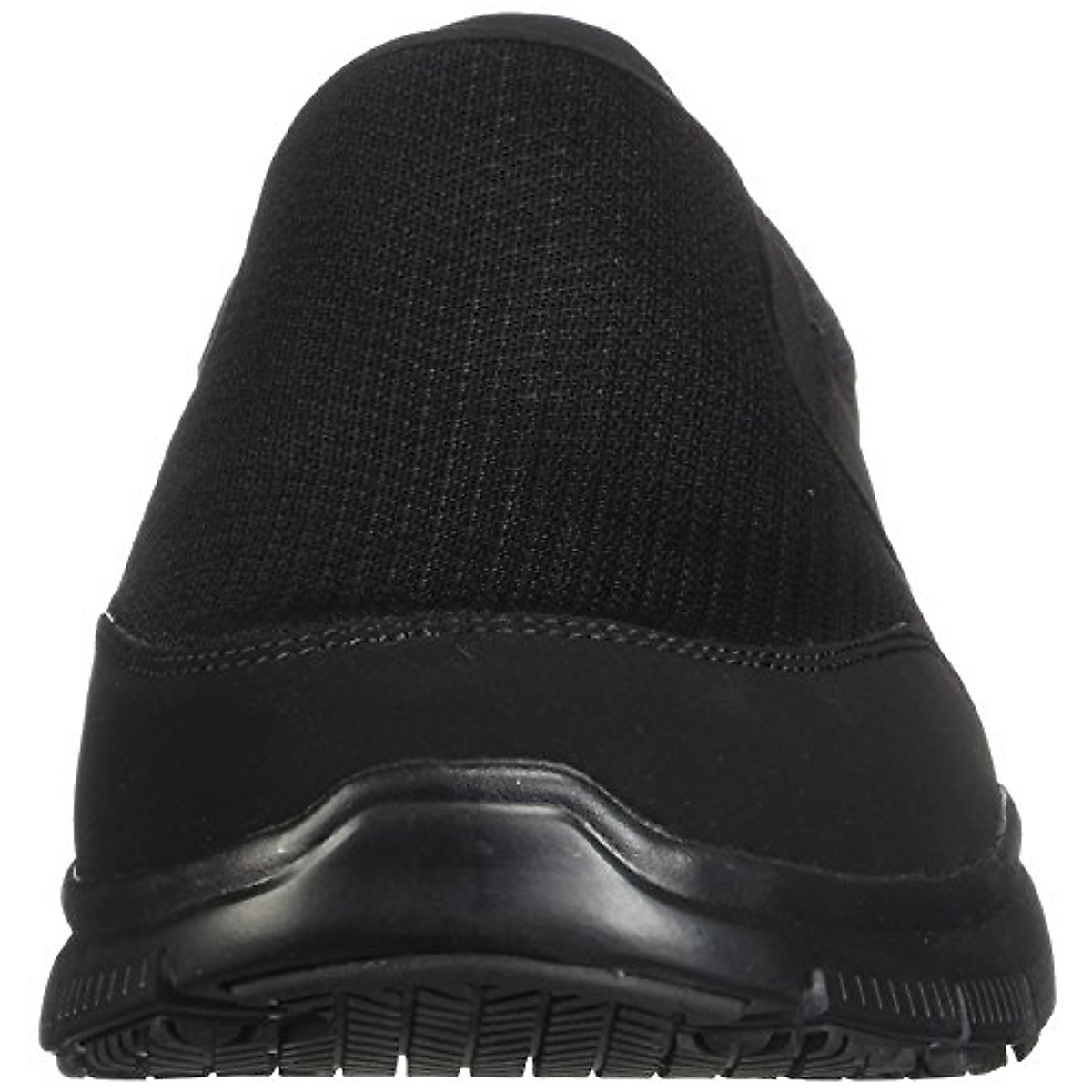 Skechers Men's Black Flex Advantage Slip Resistant Mcallen Slip On - 14 D(M) US