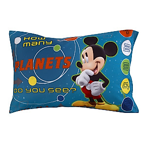 Disney Mickey Mouse Space Adventures 4 Piece Toddler Set, Blue