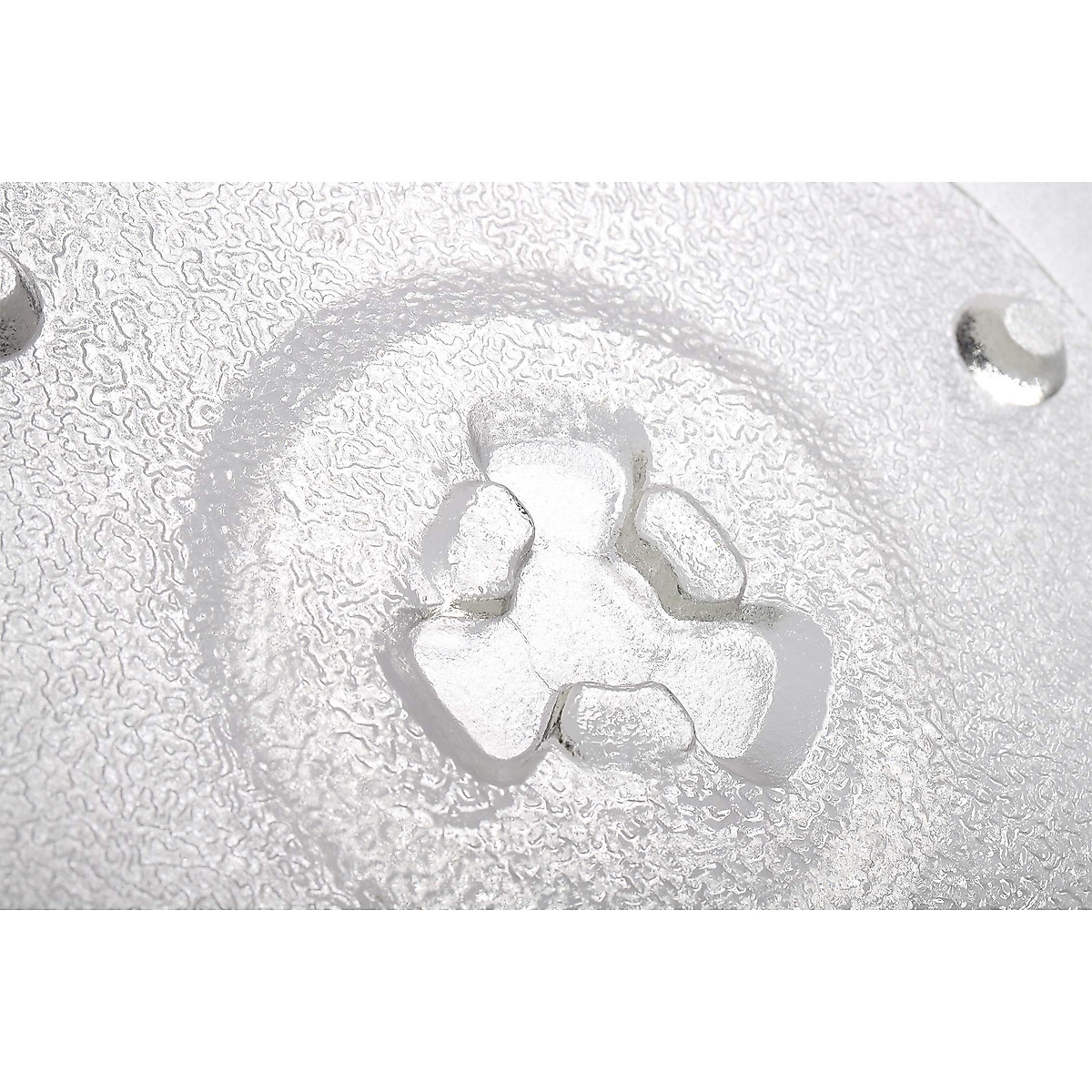 The 11.25’’ Microwave Glass Tray Compatible with GE and Kenmore - Exact Replacement Part of WB49X10097/ DE63-00536A / ME 16H702SES/ MCD991AB - Dishwasher Safe