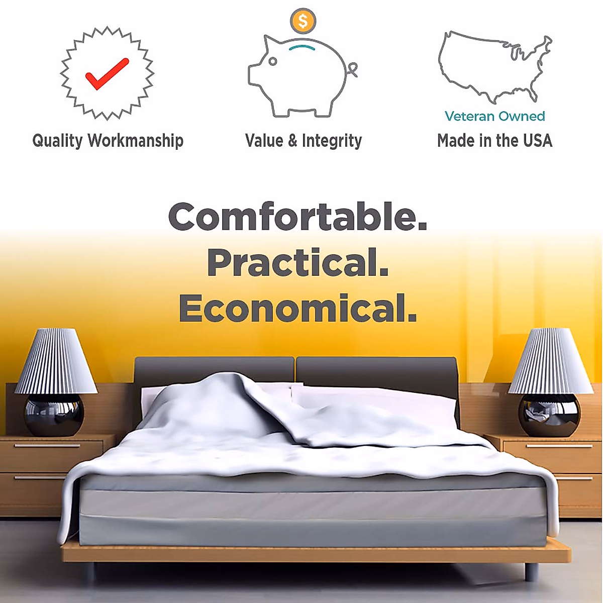 NAMC Urine and Waterproof – Adult Full Bedwetting Mattress