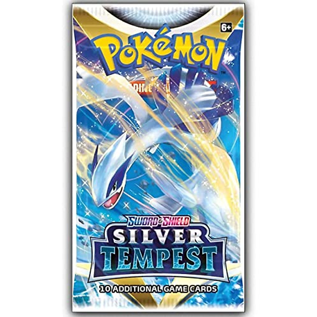 8 Packs Pokemon TCG: Sword & Shield Silver Tempest Booster Pack - 10 Cards