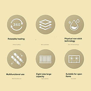 Cast Iron Sausage Pan, Thickened Aluminum Pre Seasoned Hot Dog Tray for Oven Stove Top