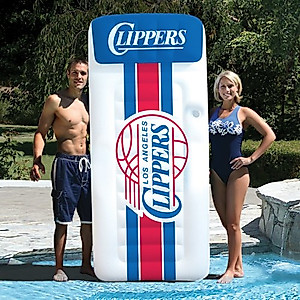 Poolmaster Los Angeles Clippers NBA Swimming Pool Float, Giant Mattress