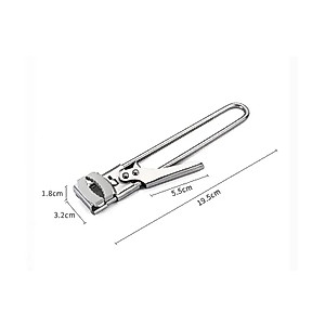 Adjustable Jar Opener Stainless Steel Professional Manual Jar Bottle Opener Good To Grip Glass Lids Remover Kitchen Tools