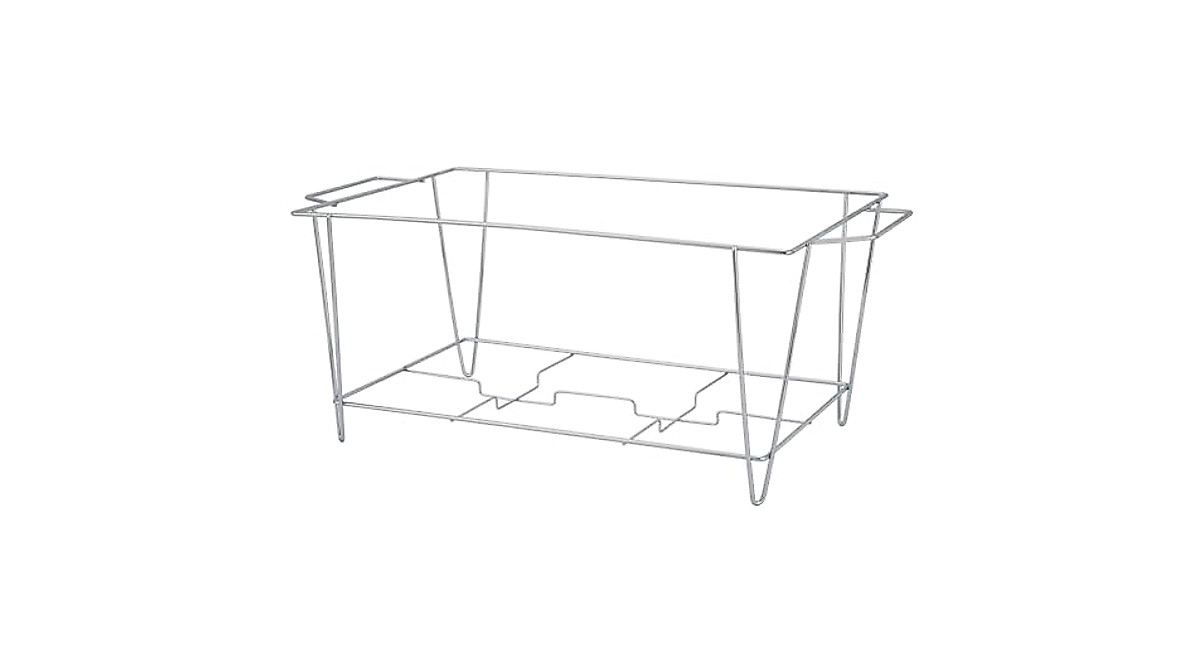 Winco Chrome Wire Chafer Stand, Medium - Pro Quality