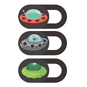 SOLUSTRE 3Pcs Camera Cover Privacy Webcam Cover Webcam Blocker Computers laptops Privacy Lens Cover Webcam Privacy Cover Webcam Cover Slide Camera Slide Black Slides Protection Cap Flat abs