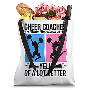 Cheerleading Coach Cheer Coach Cheerleader Cheer Training Tote Bag