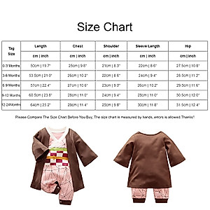 Infants Jumpsuit Newborn Clothes Cute Cartoon One Piece Romper Baby Halloween Cosplay Set Romper Clothes…