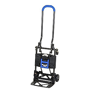 COSCO Shifter 135kg Multi Function Folding Handcart and Hand Truck (Blue)
