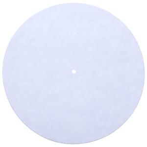 Milisten Turntable Platter Mat Anti Static Vinyl Record Player Vibration Dampening Felt (White)