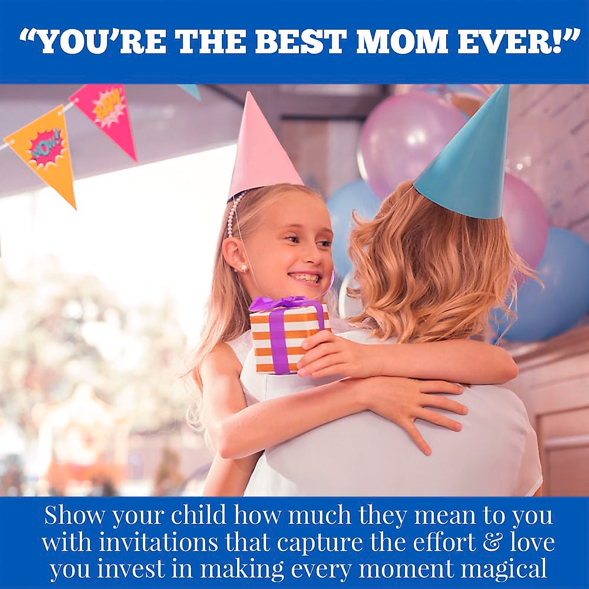 Game On! Video Gamer Birthday Party Fill In Invitations, 20 5x7 Fill In Cards with Twenty White Envelopes by AmandaCreation