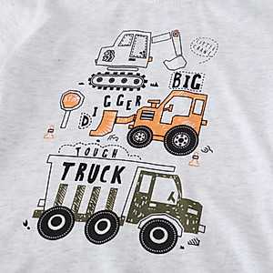 BIBNice Toddler Boy Clothing Kids Short Sleeve Outfits Summer Clothes Sets Size 2T