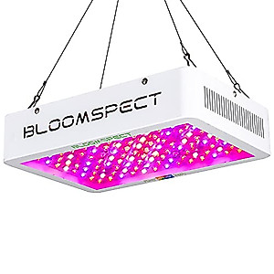 BLOOMSPECT Upgraded 1000W LED Grow Lights with Veg & RED & Bloom 3 Modes, Daisy Chain, Double Chips Full Spectrum Plant Grow Light for Indoor Plants Veg and Flower (100pcs 10 Watt LEDs)
