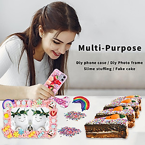 TACOMEGE Christmas Fake Candy Sprinkles for Resin / Slime / Crafts, Simulated Sweet Sugar for Play Food … (Color-2)