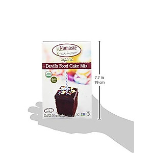 Namaste Foods Organic Gluten Free Devil's Food Cake, 13 Ounces – Allergen Free