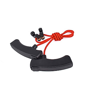 Crossbow Cocking Device Crossbows Cocker Rope Double Handle Strings Tool Archery Red