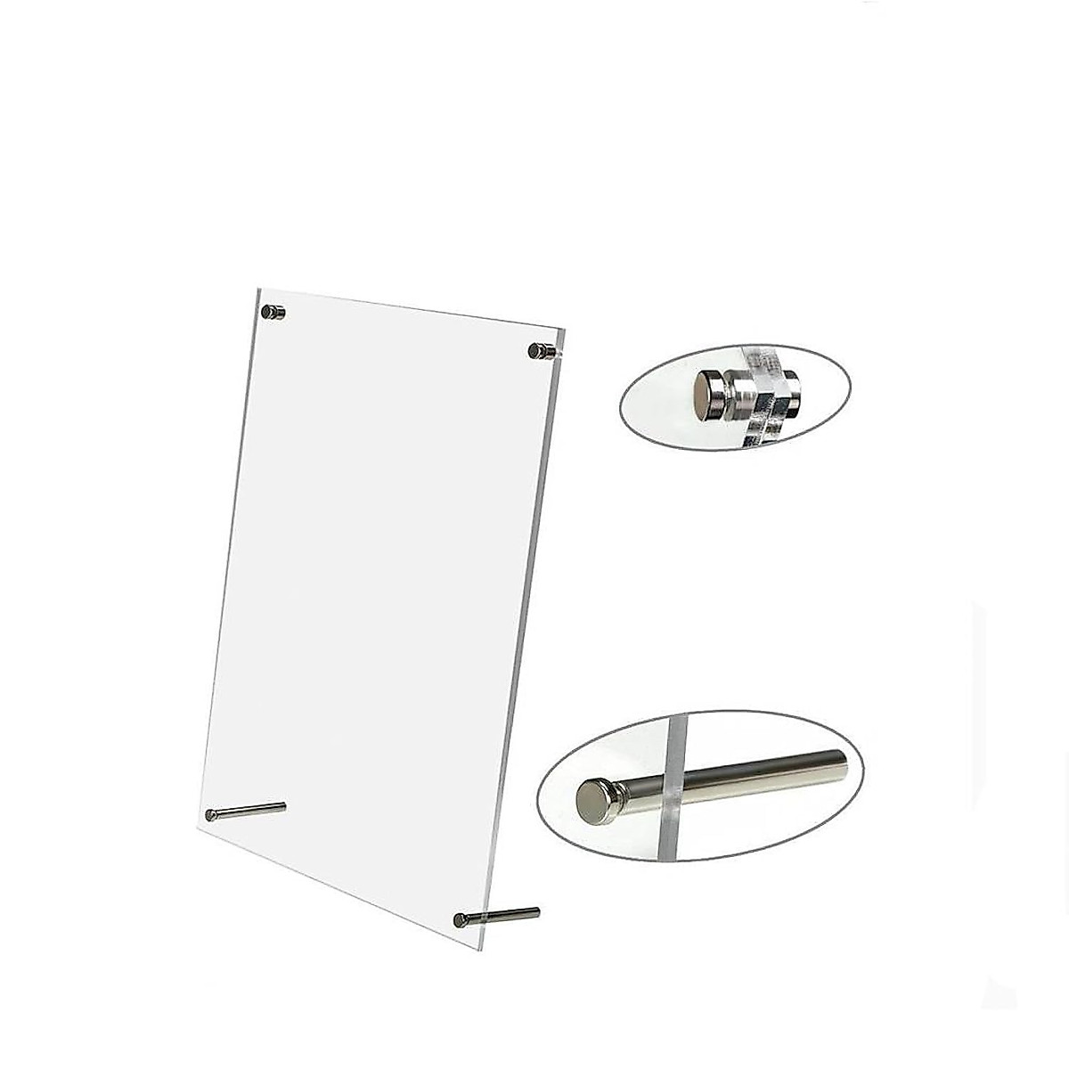 Modern Acrylic Photo Frame - Desktop/Free Standing（11x14)