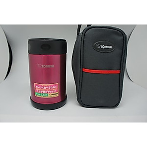 Zojirushi SW-ETE-50PE Stainless Steel Food Jar, 17-ounce/0.5-liter, Pink