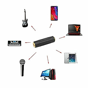 3.5mm Stereo Jack to 3.5mm Female to Female Audio Adapter Coupler Gold Plated for Stereo Cable, Speakers and Headphones（2 Pack）