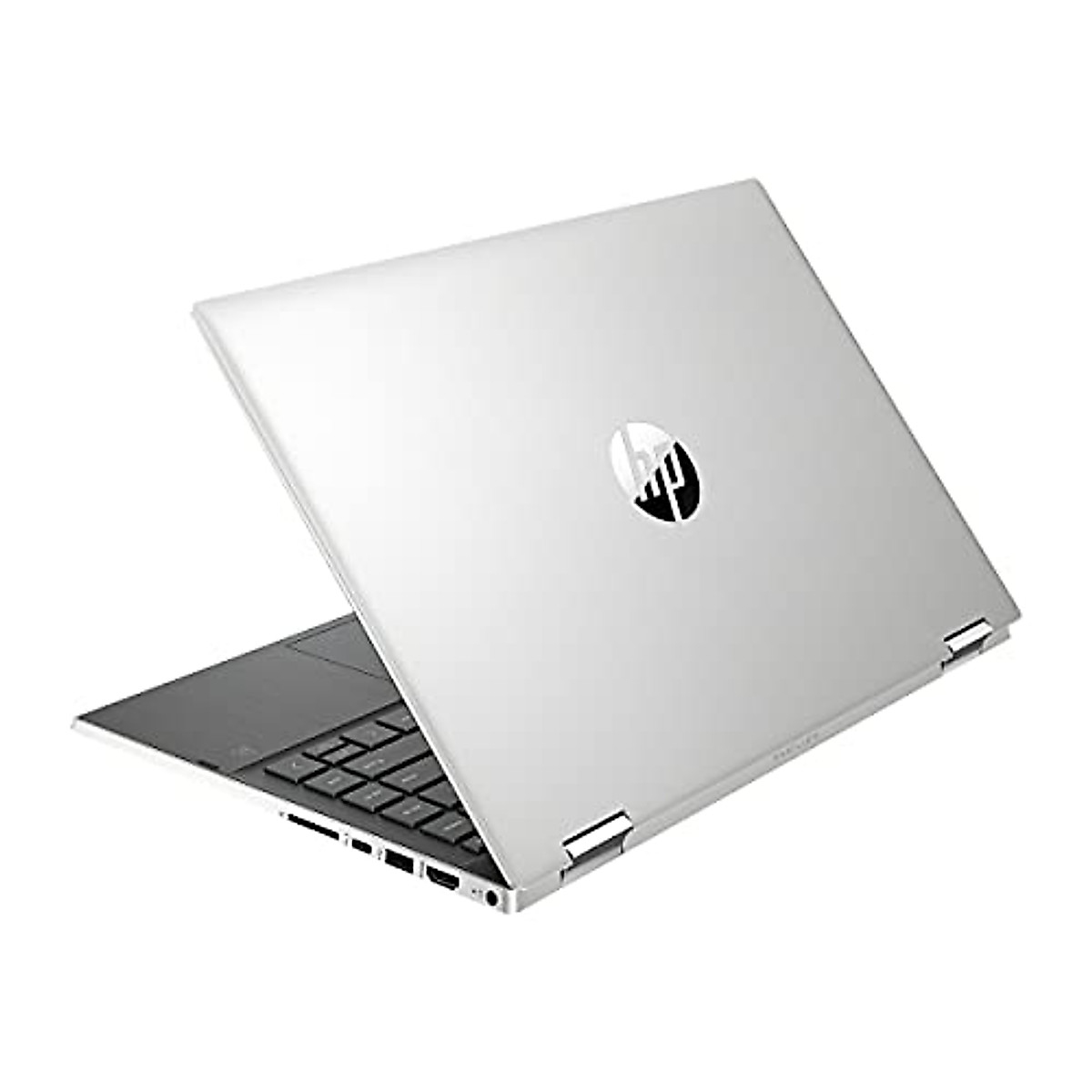 HP Flagship Pavilion X360 14 2-in-1 Laptop Computer 14" HD Anti-Glare Touchscreen 11th Gen Intel Core i3-1115G4 (Beats i5-1035G4) 8GB RAM 512GB SSD HDMI USB-C B&O Audio Win10 Pro Silver + Pen