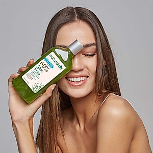 Naturaloe - Glow & Hydration Shampoo - 100% Vegan Formula Infused with 60% Aloe Vera Gel, EcoFriendly, Cruelty Free, No Parabens, No Silicones - 12 fl oz