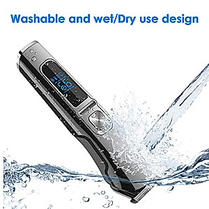 Ceenwes Beard Trimmer Hair Clippers Professional Mens Grooming Kit Cordless Waterproof Nose Trimmer Body Gifts for Men