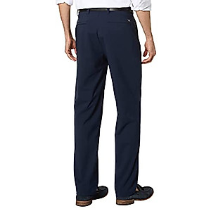 Dockers Men's Signature Go Straight Fit Khaki Smart 360 Tech Pants (Regular and Big & Tall), (New) Navy Blazer, 36W x 34L