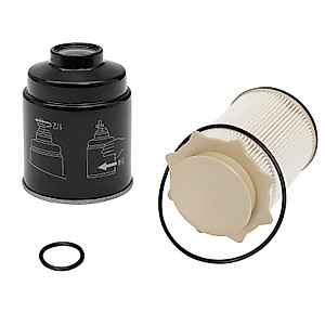 6.7L Cummins Fuel Filter Water Separator Set | Replacement for 2013-2018 Dodge Ram 2500 3500 4500 5500 6.7L Cummins Turbo Diesel Engines | Replaces# 68197867AA, 68157291AA