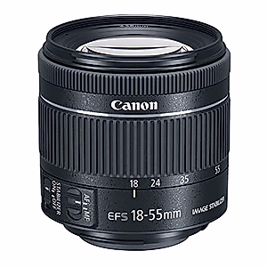 Canon EOS Rebel SL3 DSLR Camera w/EF-S 18-55mm F/4-5.6 Zoom is STM Lens + 2X 64GB Memory + Case + Filters + Tripod + More (35pc Bundle)