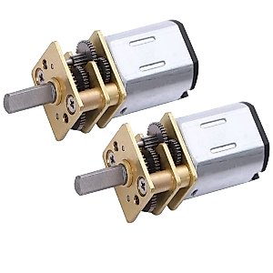 DC 12V Speed Reduction Motor 1000RPM with Full Metal Gearbox Replacement N20 Shaft Diameter Reduction Gear Motor