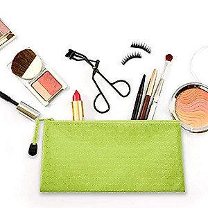 Sailing-go 12 Pieces 12 Colors Zipper Waterproof Bag Pencil Pouch for Cosmetic Makeup Bills Office Supplies Travel Accessories and Daily Household Supplies