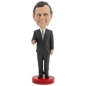 Royal Bobbles George H. W. Bush 41st President of The United States Collectible Bobblehead Statue