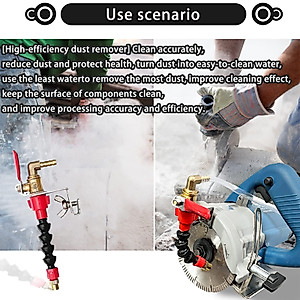 Cutting Machine Misting System Water Sprayer Adjustable Dust Remover Nozzle Coolant Misting Brick for Tile Cutting Machine Grinder (1)