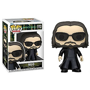 Funko The Matrix Resurrections - Neo Pop! Vinyl Figure (Bundled with Compatible Pop Box Protector Case)