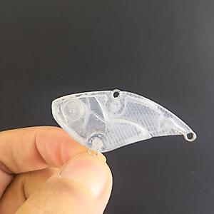 Unpainted Fishing Lure Blank VIB Bait 50MM 13.6G Lure Body S052