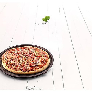 Lekue Perforated Pizza Mat, 14", Brown