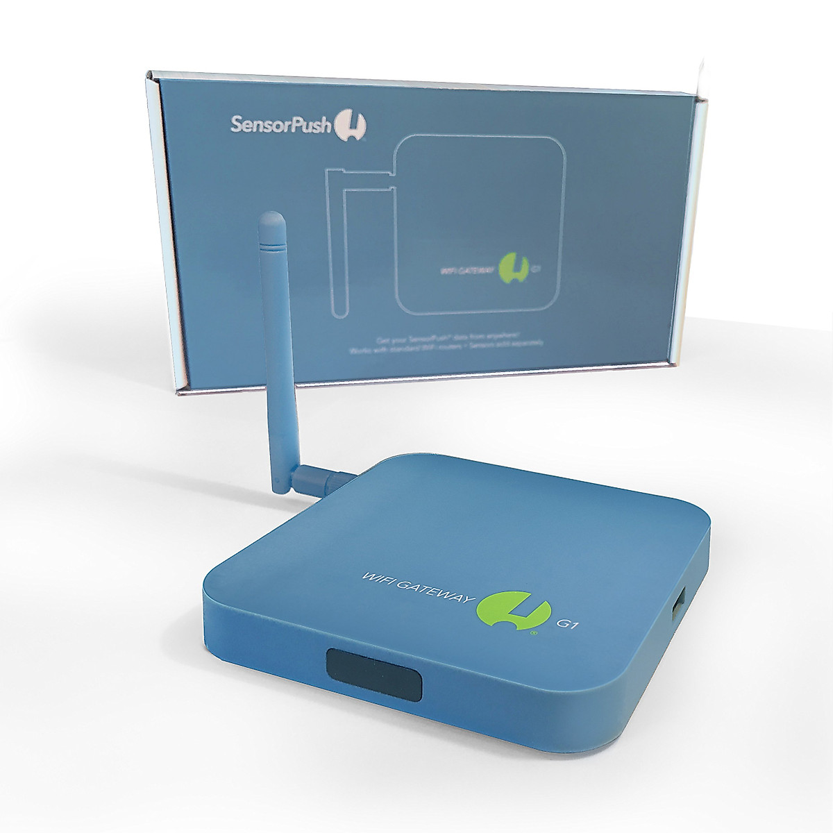 SensorPush G1 WiFi/Ethernet Gateway. Receive Data/Alerts from Anywhere via Internet. No Monthly Fee. Unlimited History. Developed/Supported/Hosted in USA. iPhone/Android App/Web Dashboard/Alexa