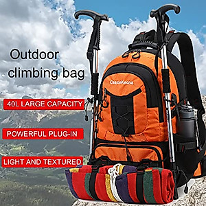 YANIMENGNU Traveling Backpack 40L Waterproof and Light Outdoor Hiking, Men's and Women's Camping Backpack