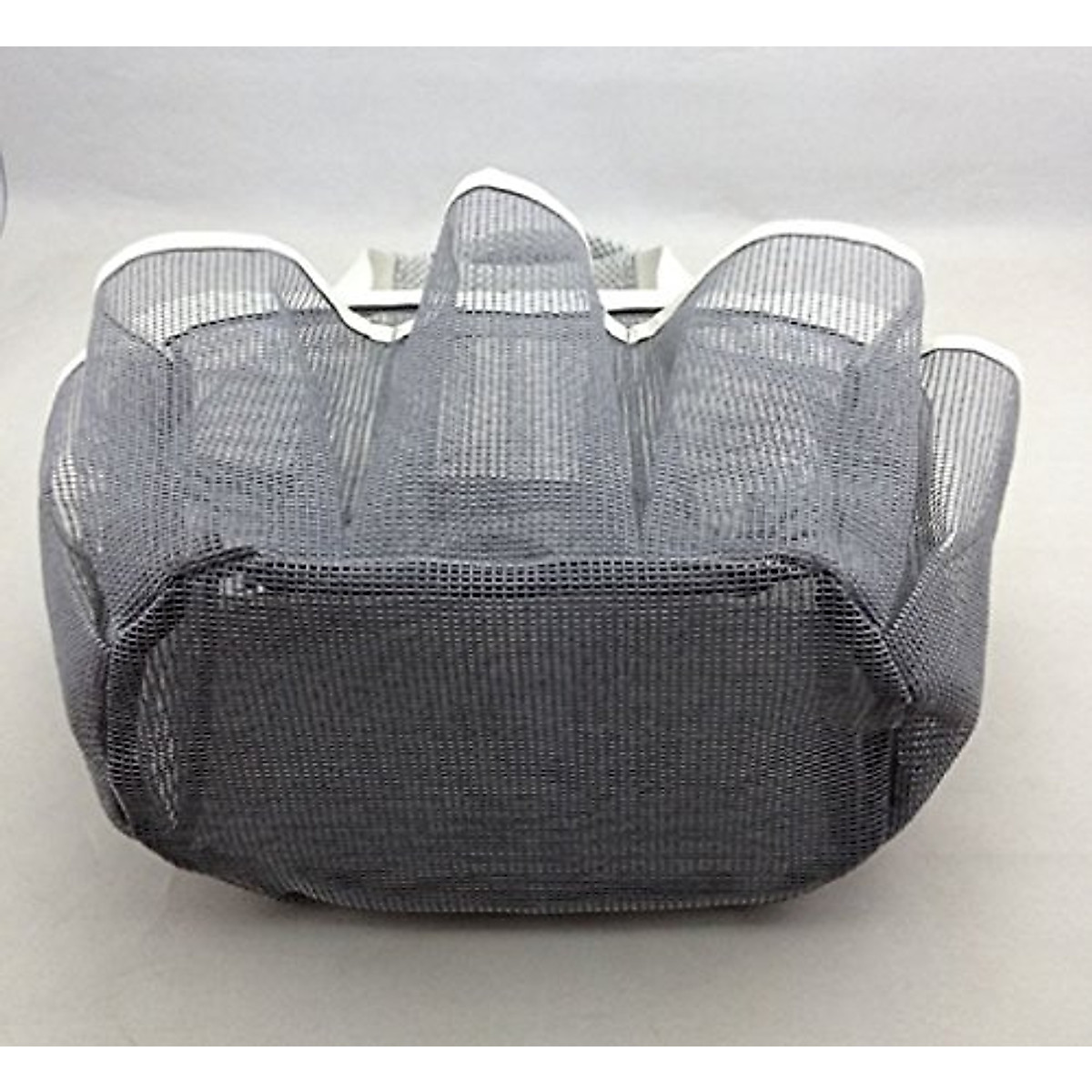 Quick Dry Shower Tote & Mesh Caddy, 7-Pocket (Cool Grey)