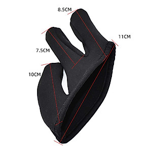 Beaupretty Hairdressing Finger Glove 1pc s Stylist Gloves Curling Wand Gloves Gloves Barber Finger Mittens Hair Curling Finger Cover Thermal Half Finger Gloves Hair Styling Protector Curls