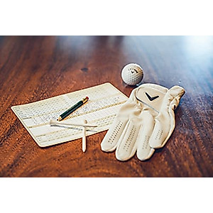 Callaway Golf 2022 Tour Authentic Glove (White, Standard Large, Worn on Left Hand)