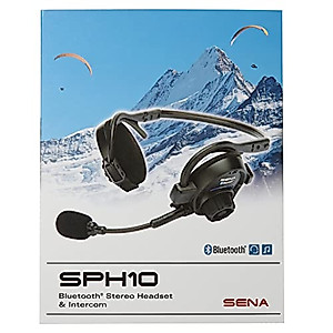 Sena SPH10 Outdoor Sports Bluetooth Stereo Headset / Intercom , Black