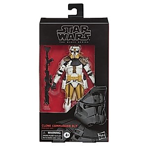 Star Wars The Black Series Clone Commander Bly Toy 15-cm-Scale The Clone Wars Collectible Action Figure, Children Aged 4 and Up
