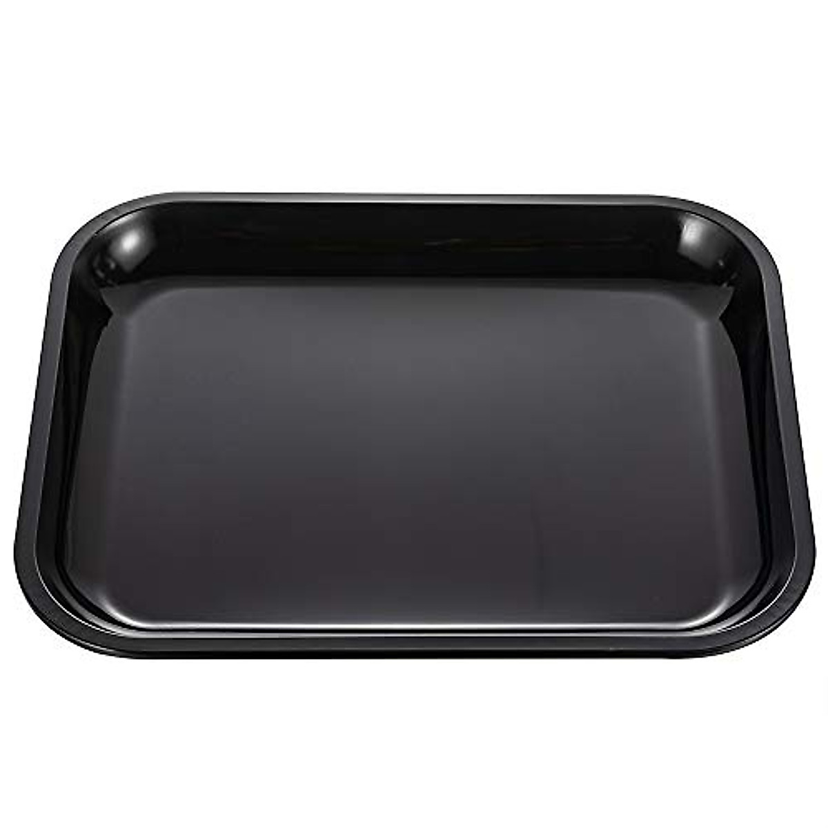 NERANENA Metal Tray 13.3" x 10.7" (Black - Large Size)