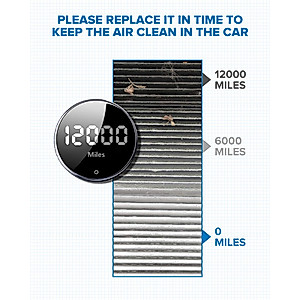 PHILTOP Cabin Air Filter, Replacement for CF10374,CP374, BE-374, ACF004, Tacoma, Dart, Vibe, Includes Activated Carbon, Pack of 1