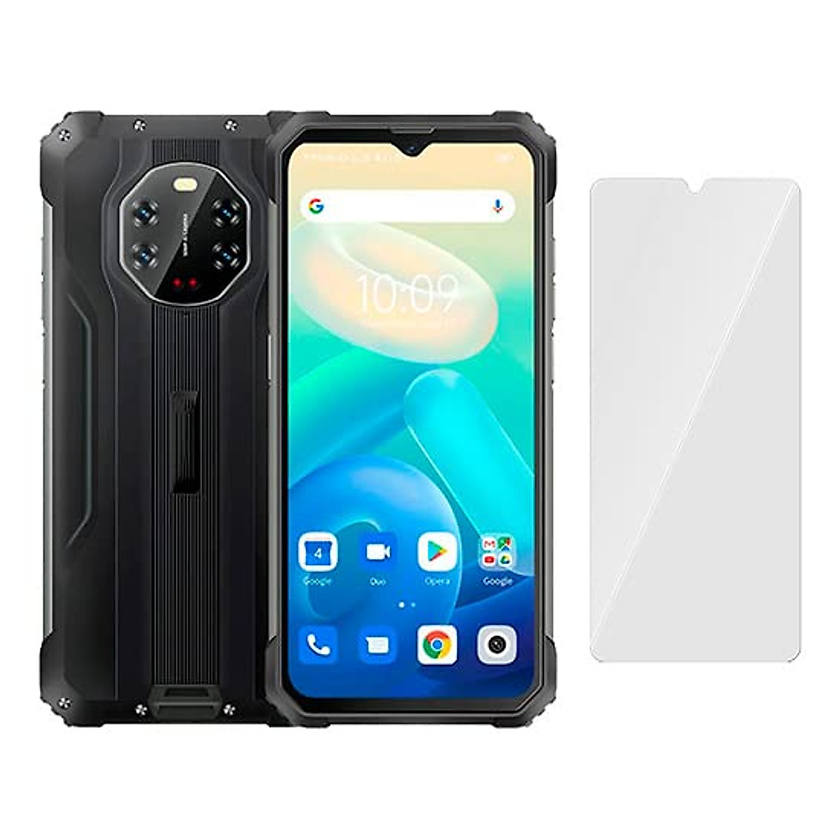 5G Rugged Smartphone, Blackview BL8800, 8GB+128GB Rugged Unlocked Phones, 50MP+ 20MP IR Night-Vision Camera, 8380mAh Battery 33W Fast Charge, 6.58" FHD Android 11, IP68/IP69K Waterproof, GPS, NFC, OTG