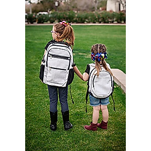 Obersee Girls' O3PSBP008, White Silver, One Size