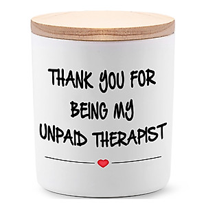 Thank You Gifts for Women Unique Friendship Gifts for Best Friend Christmas Birthday Appreciation Gifts for Bestie Coworker Lavender Scented Soy Candles