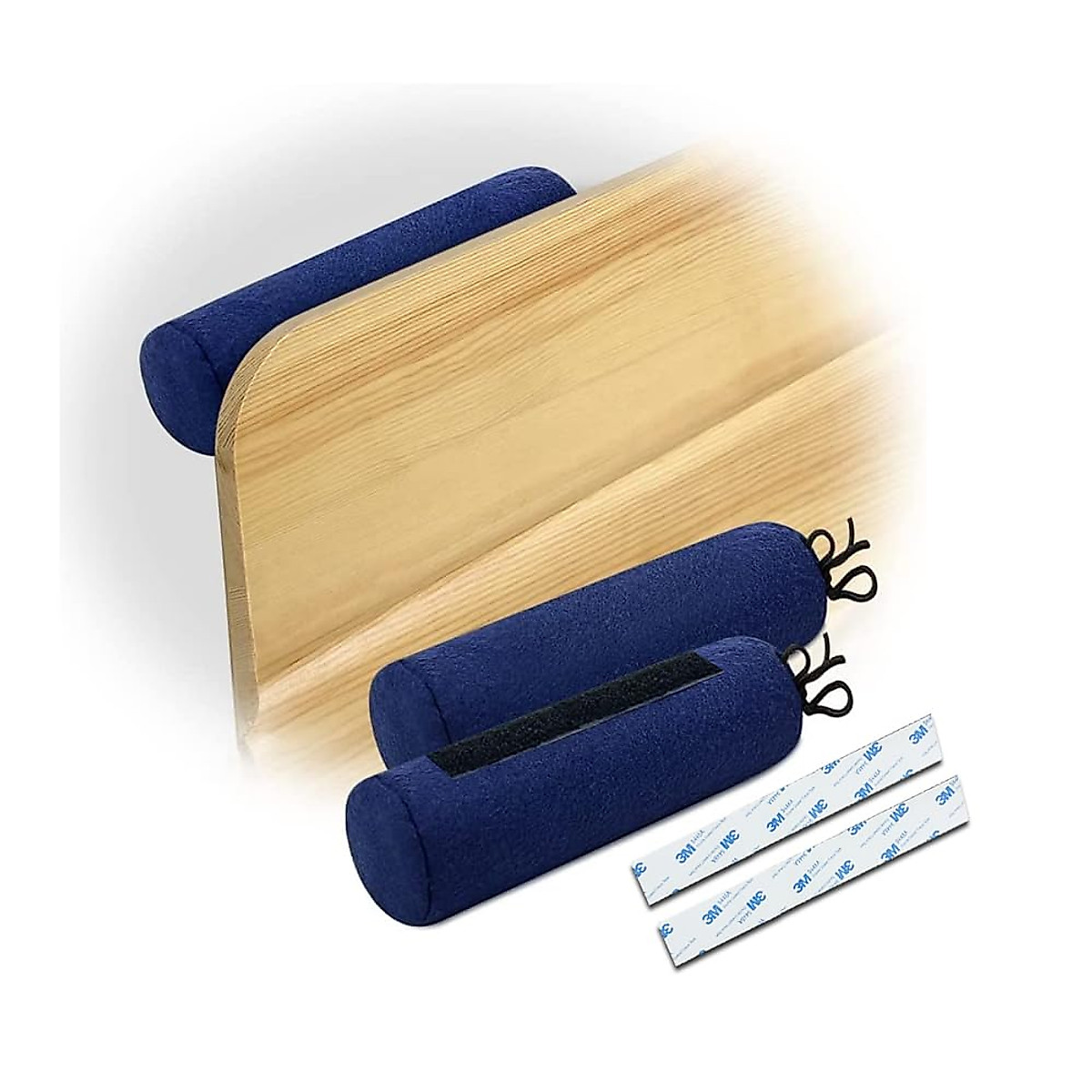 Headboard Stoppers for Wall Bed Noise Stopper Frame Bed Wall Bumper Couch Head Board Spacer Protector Keep Bed From Hitting Padding Behind Headboard Bumpers Cushions for Furniture Stabilizer - 2PCS