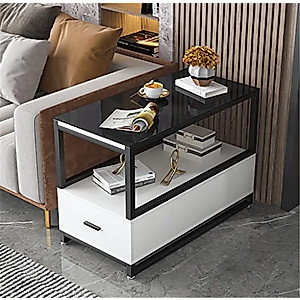 ZSQAW Industrial Style Iron Shelves Long Narrow Bookshelf Living Room Doorway Foyer Floor Storage Low Cabinet ( Color : D , Size : 60*40CM )